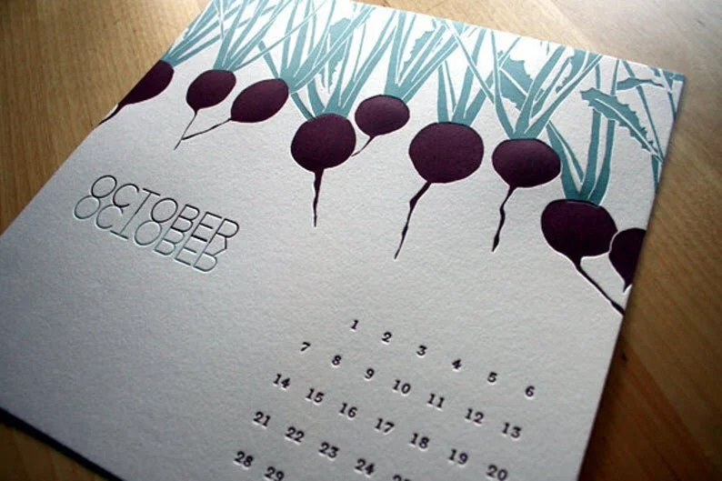 A Reflection: 11 Years of Handmade Letterpress Calendars – Brown Parcel ...