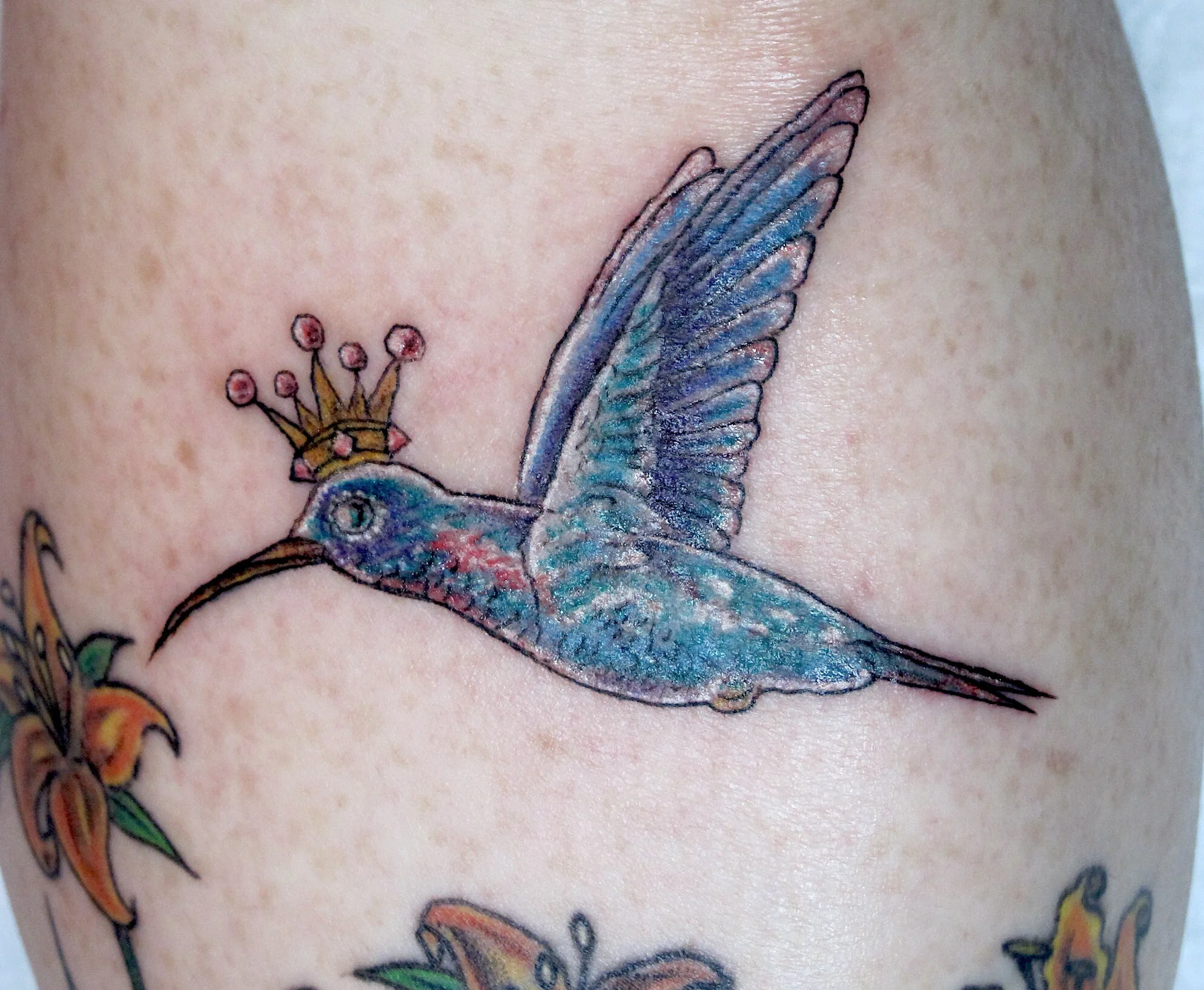 color tattoos — bella rose tattoo