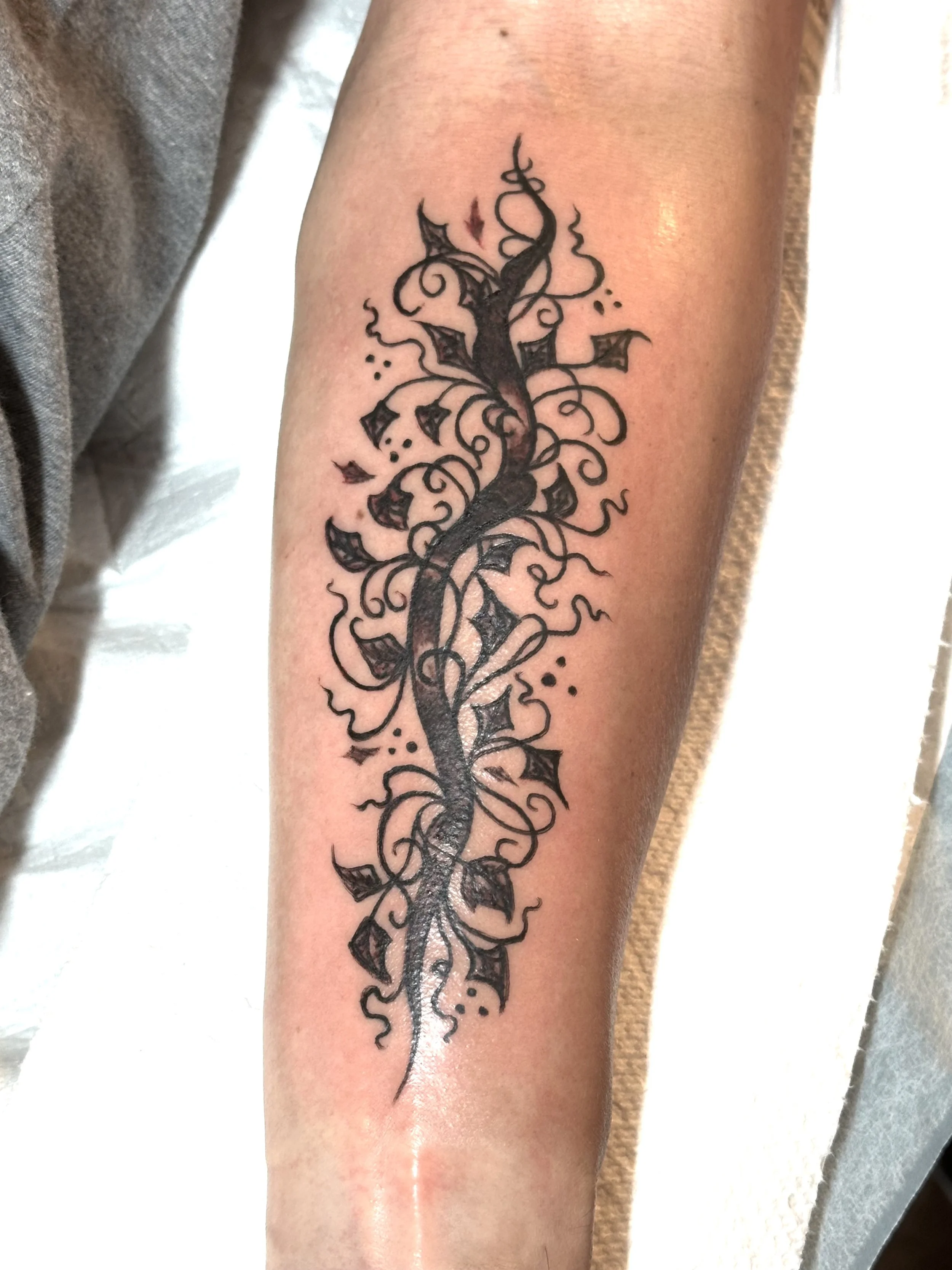 black tattoos — bella rose tattoo