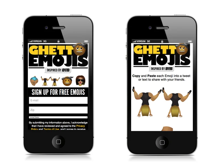 B.o.B Ghetto Emojis — Tiffany Ahee
