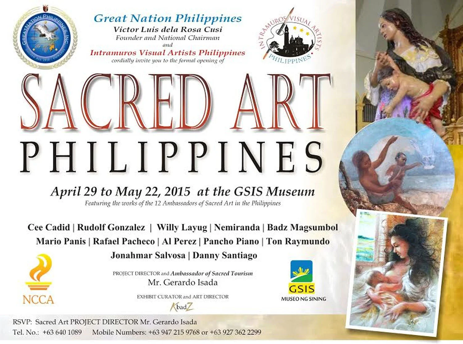 Philippine Sacred Art Exhibit at the GSIS Museum — Positively Filipino ...