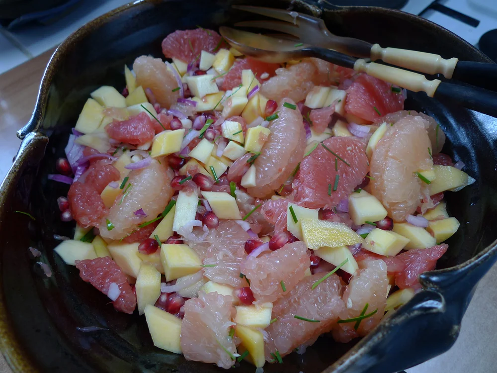 The Happy Home Cook: Mango/Grapefruit Salad for All Seasons ...