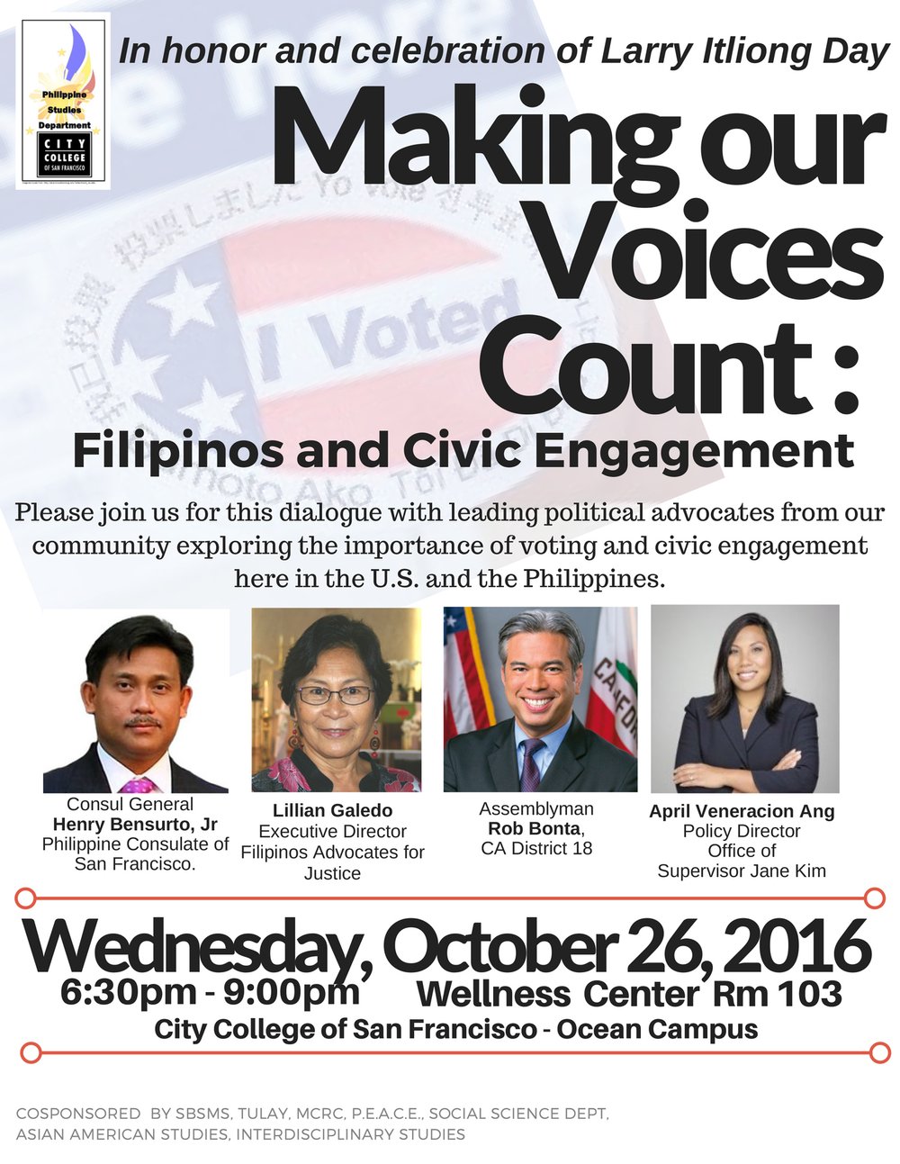 Making our Voices Count: Filipinos and Civic Engagement — Positively ...