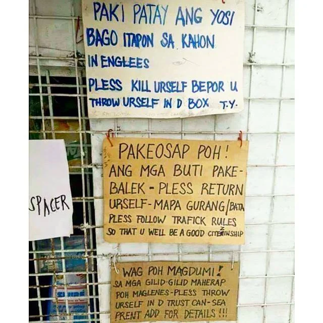 Forgive Us Our Signs 10 — Positively Filipino | Online Magazine for ...