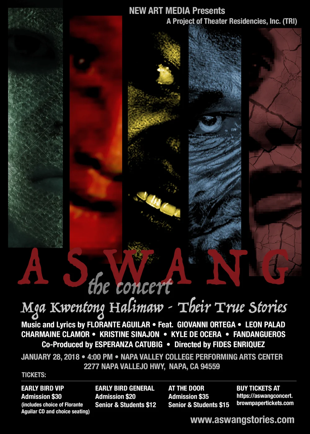 ASWANG Comes Alive in Napa on January 28, 2018 — Positively Filipino ...