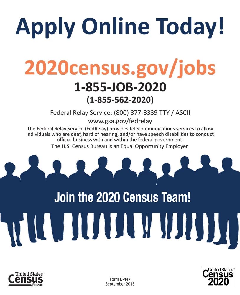 US 2020 Census Jobs — Positively Filipino | Online Magazine for ...
