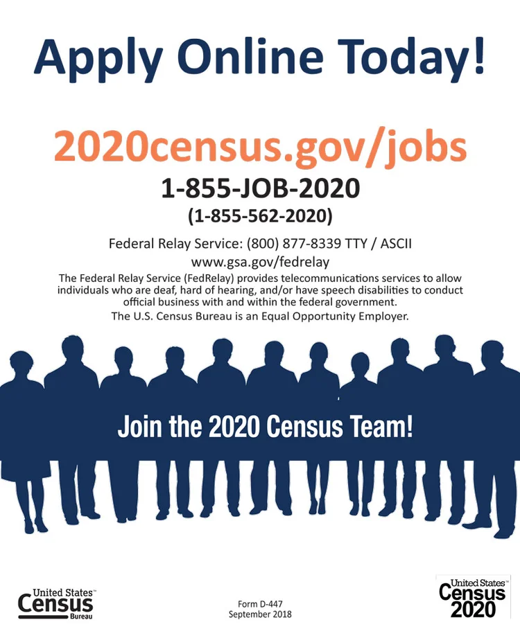 US 2020 Census Jobs — Positively Filipino | Online Magazine for ...