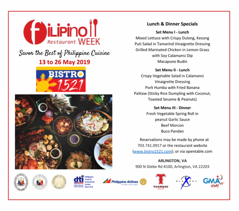Filipino Restaurant Week — Positively Filipino | Online Magazine for ...