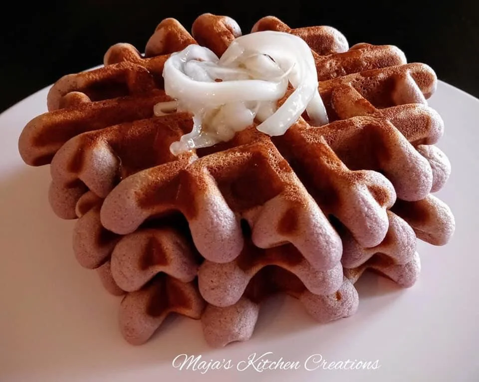 The Happy Home Cook: Ube Mochi Waffles — Positively Filipino | Online ...