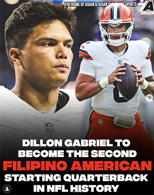 Dillion Gabriel Is 2nd Fil-Am Starting QB in NFL History — Positively ...
