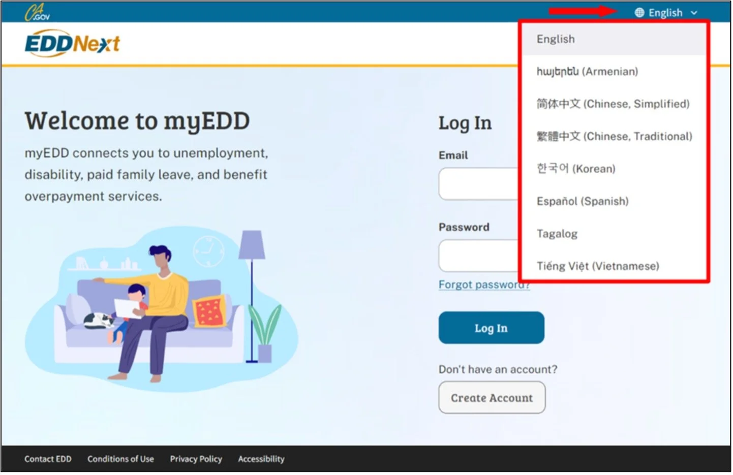 EDD Online Application Now Available in Top Eight Languages ...