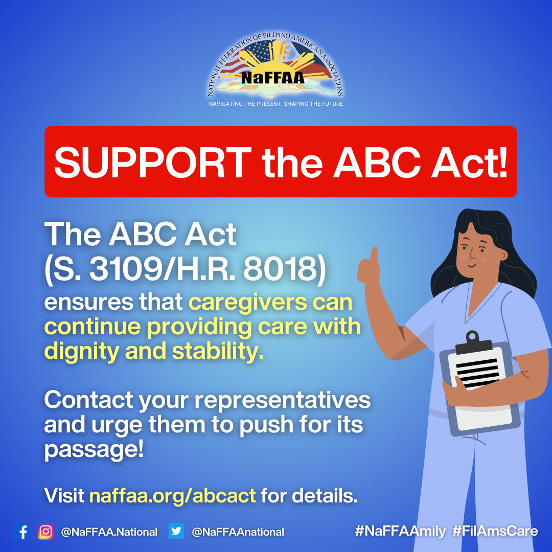 NaFFAA Supports the ABC Act to Empower Filipino American Caregivers ...