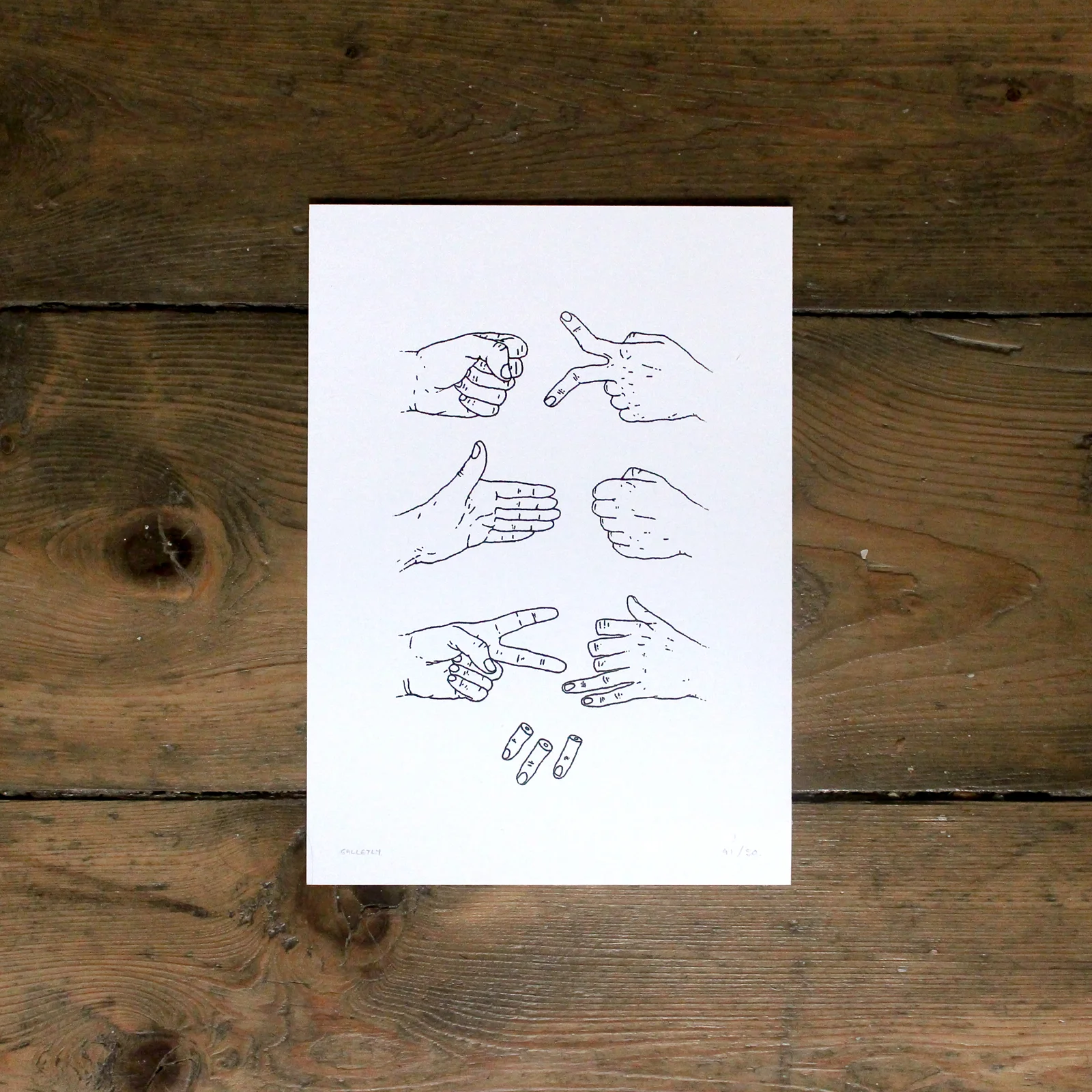 Rock, Paper, Scissors - David Galletly: Art, Illustration & Design