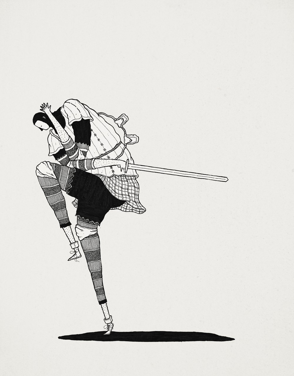 Scared Soldier - David Galletly - Art, Illustration & Design