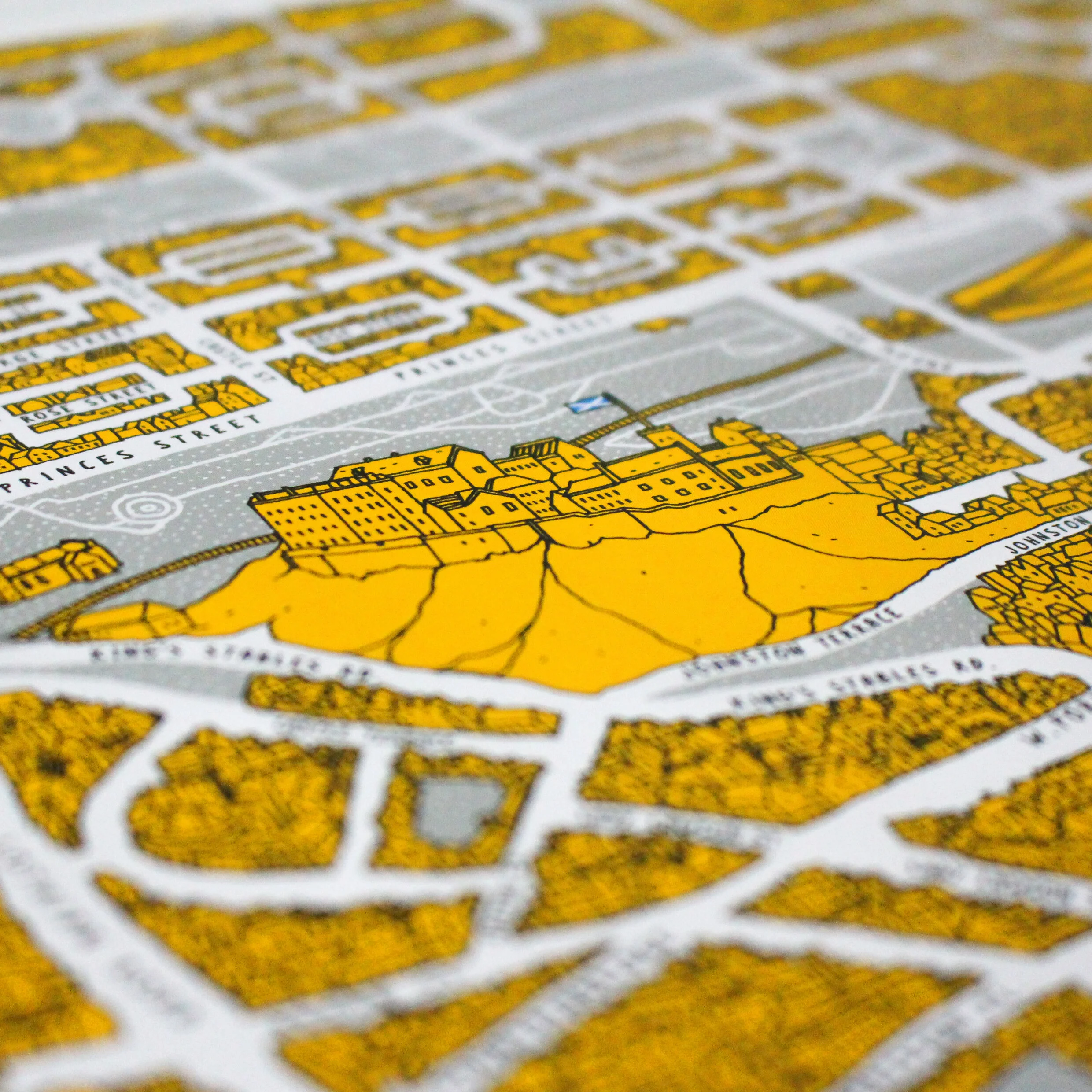 EAF Map Poster - David Galletly: Art, Illustration & Design