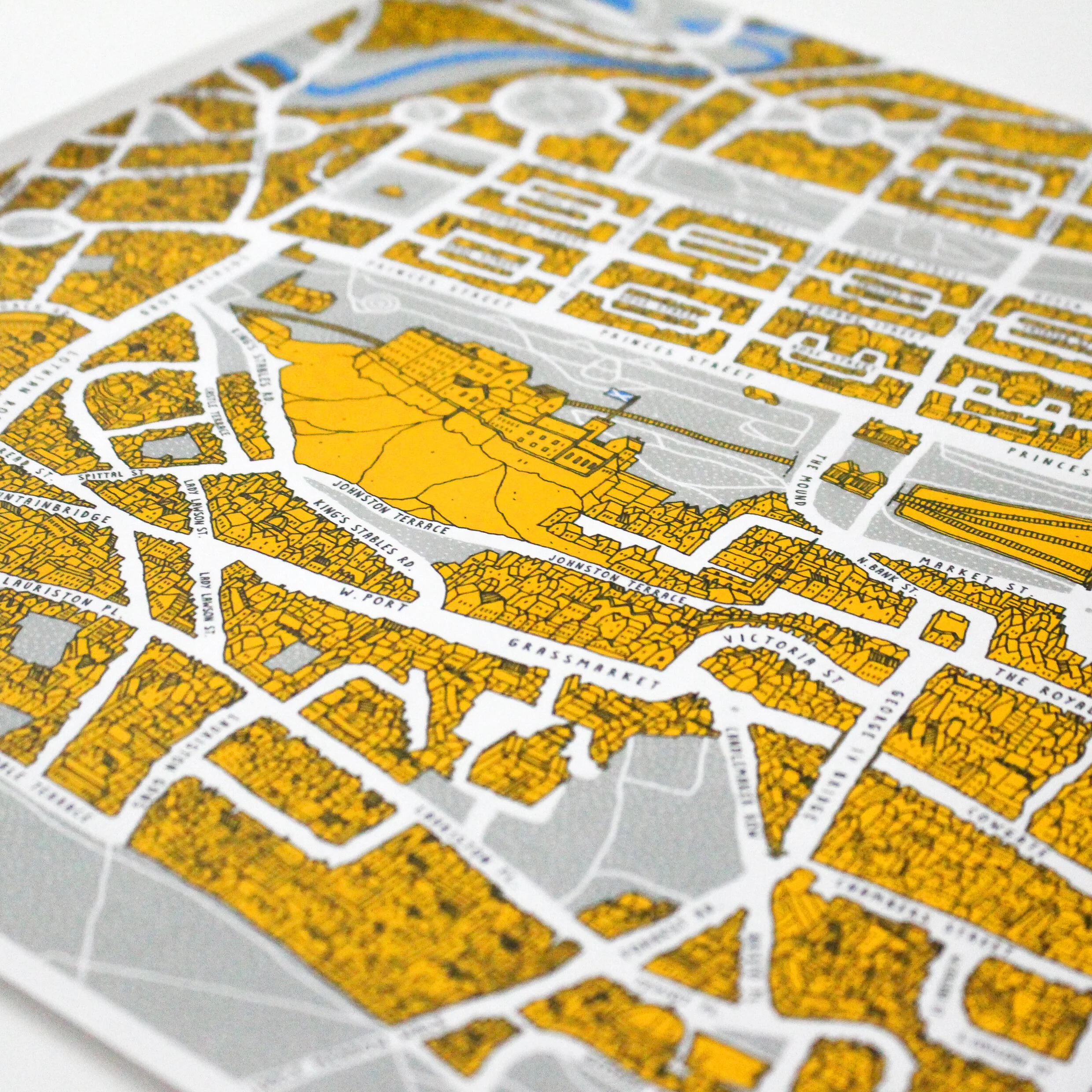 EAF Map Poster - David Galletly: Art, Illustration & Design