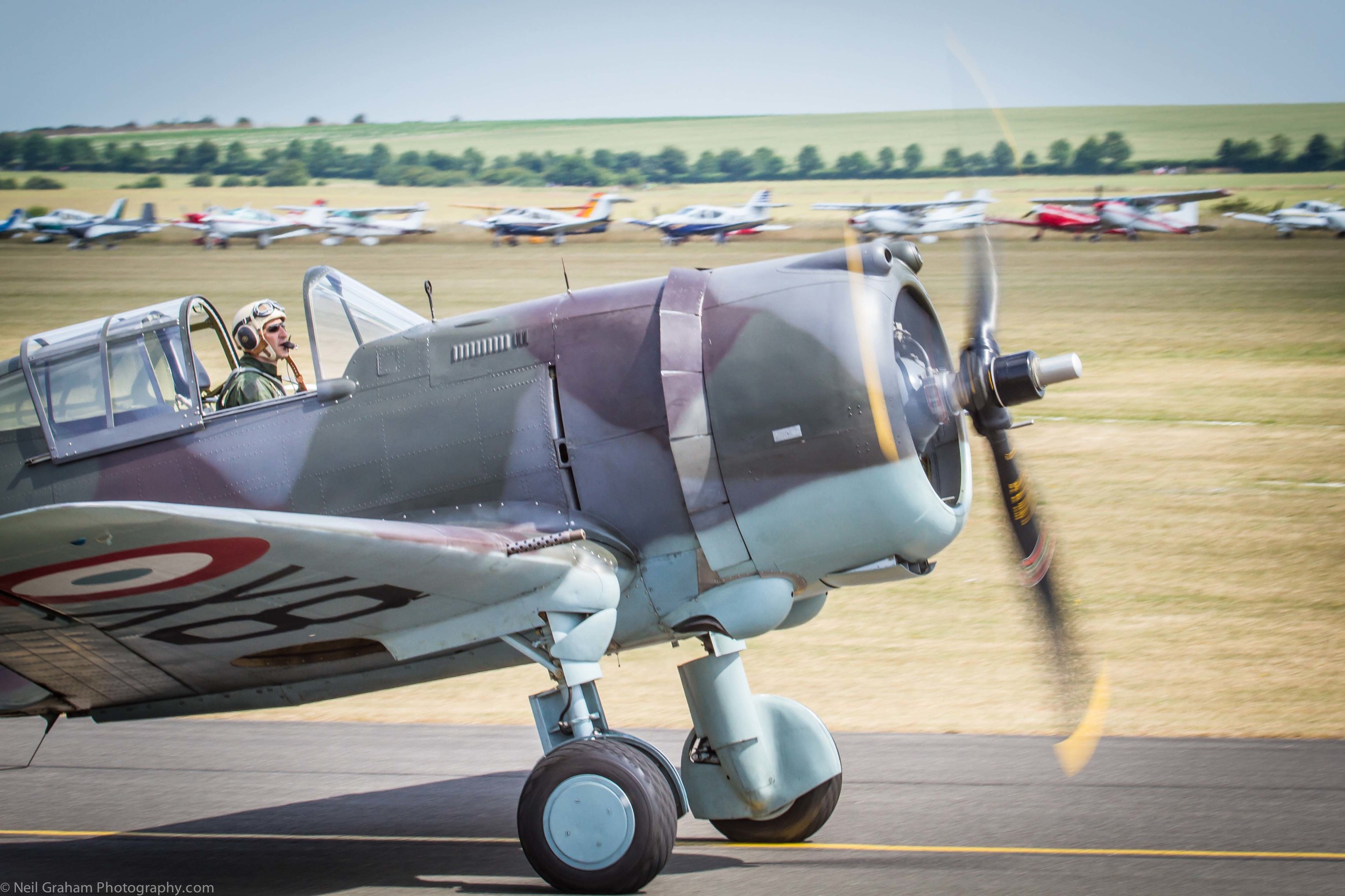 Curtiss Hawks at Duxford Flying Legends — NeilGrahamPhotography.com