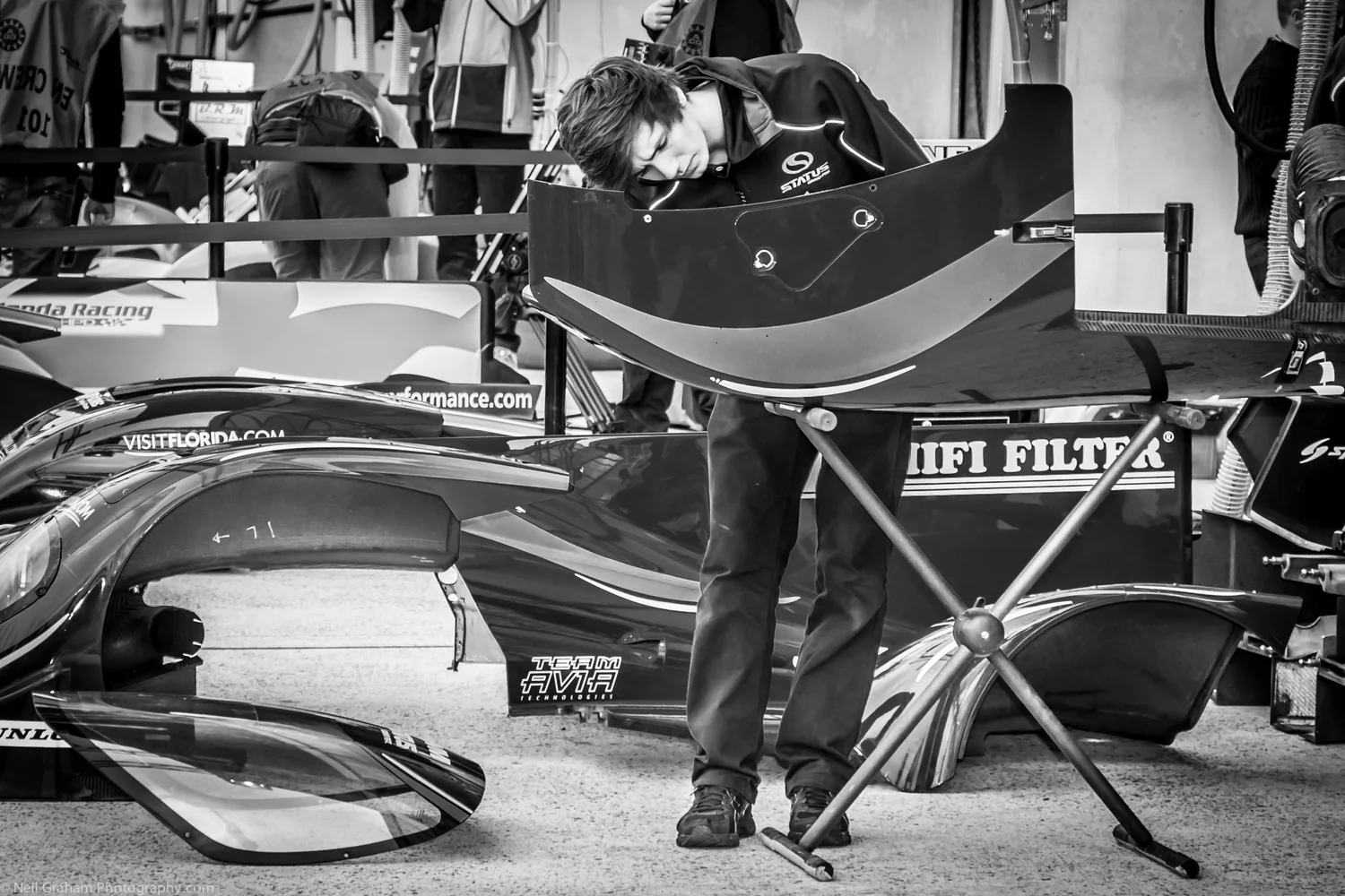 Le Mans Pit Street — NeilGrahamPhotography.com