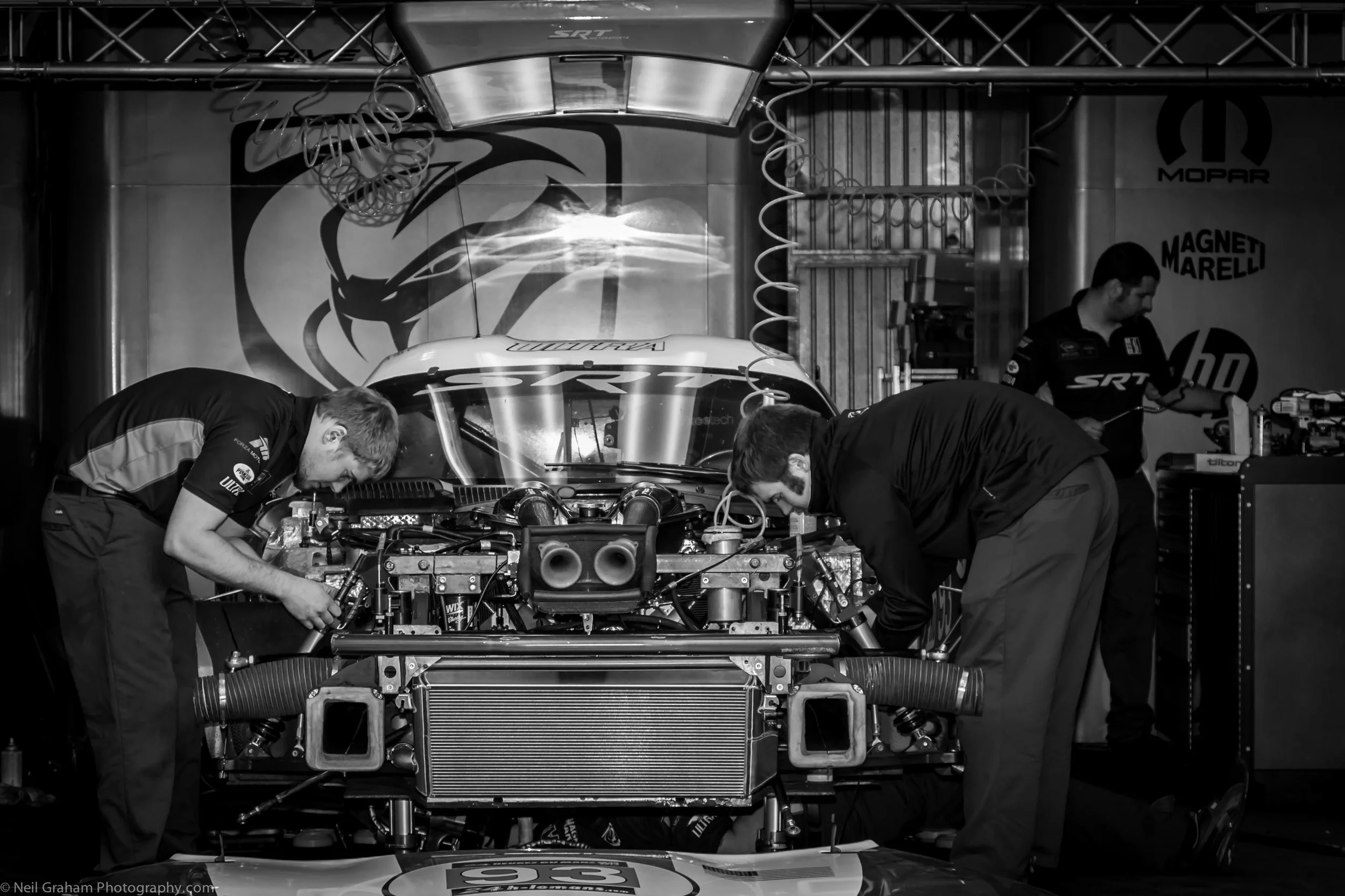 Le Mans Pit Street — NeilGrahamPhotography.com