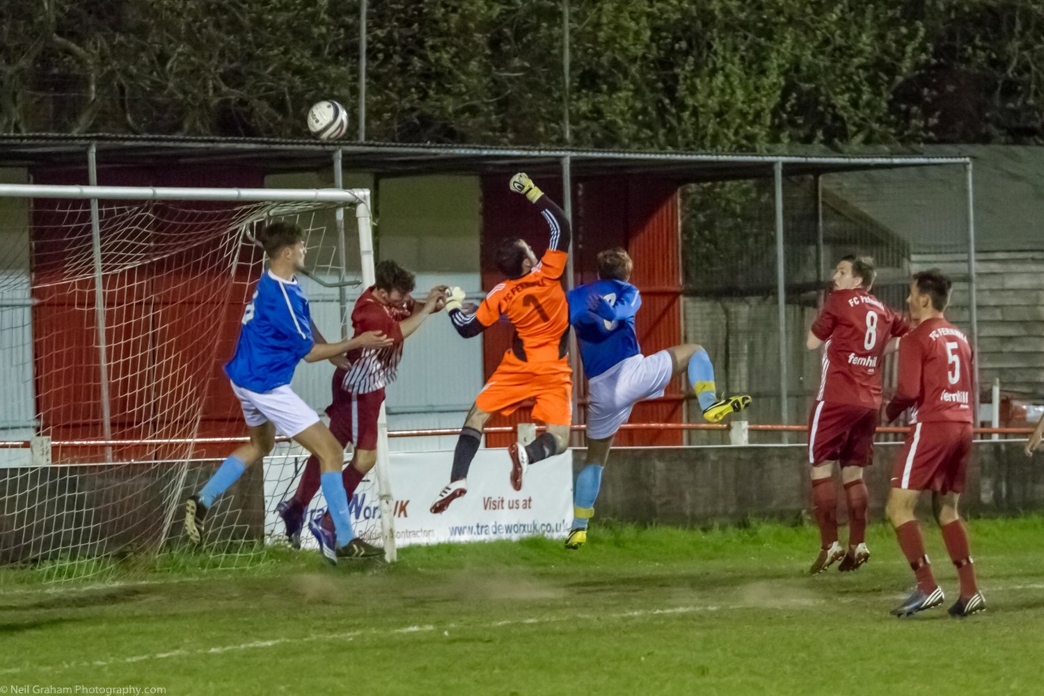 Wentworth & Sunningdale vs FC Frenhill — NeilGrahamPhotography.com