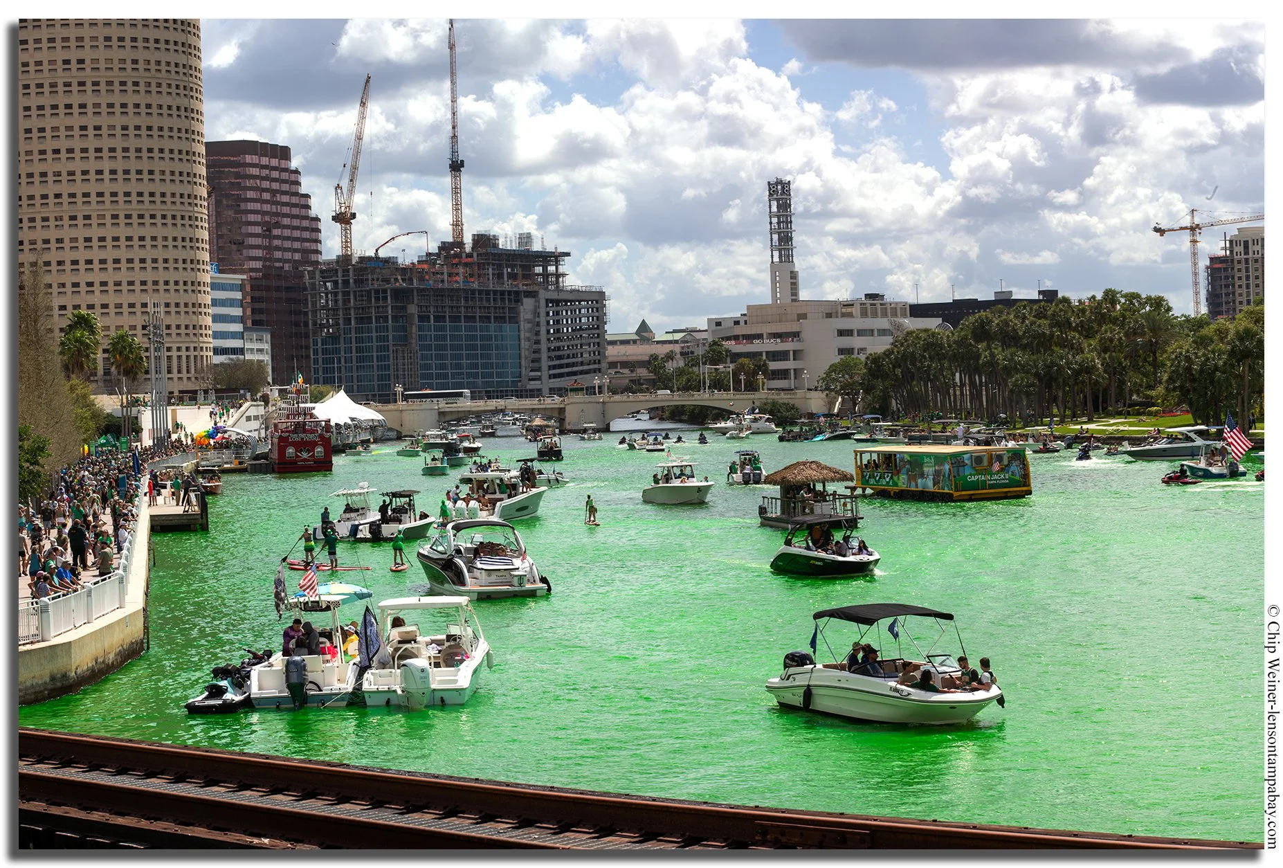 Hot Weather, Cold Beer, and a Green River: Tampa’s River O’ Green ...