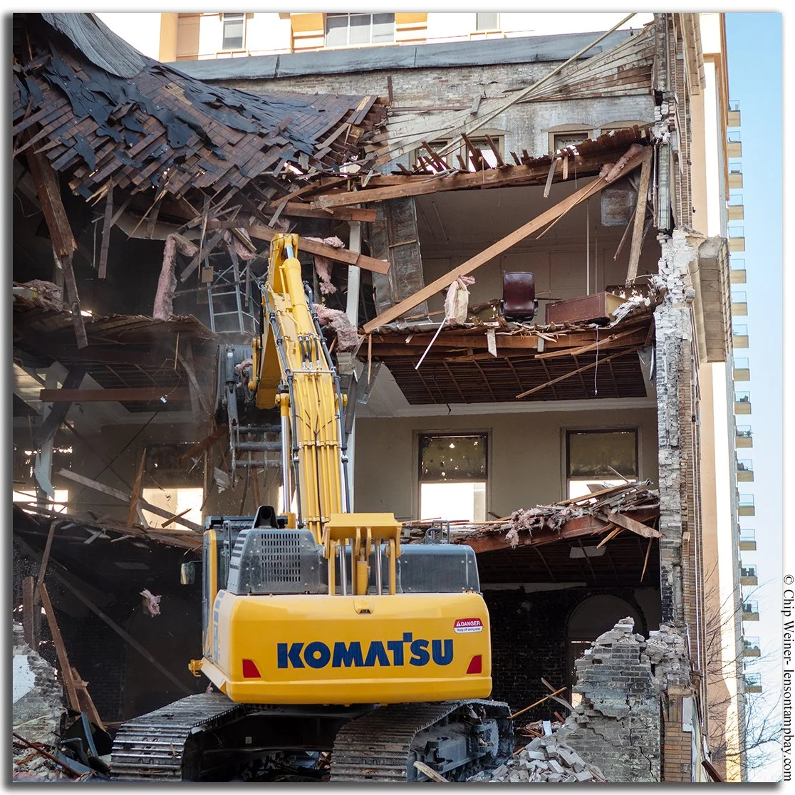 Former Tarr Furniture Building 520 N Tampa Street demolished — Chip Weiner