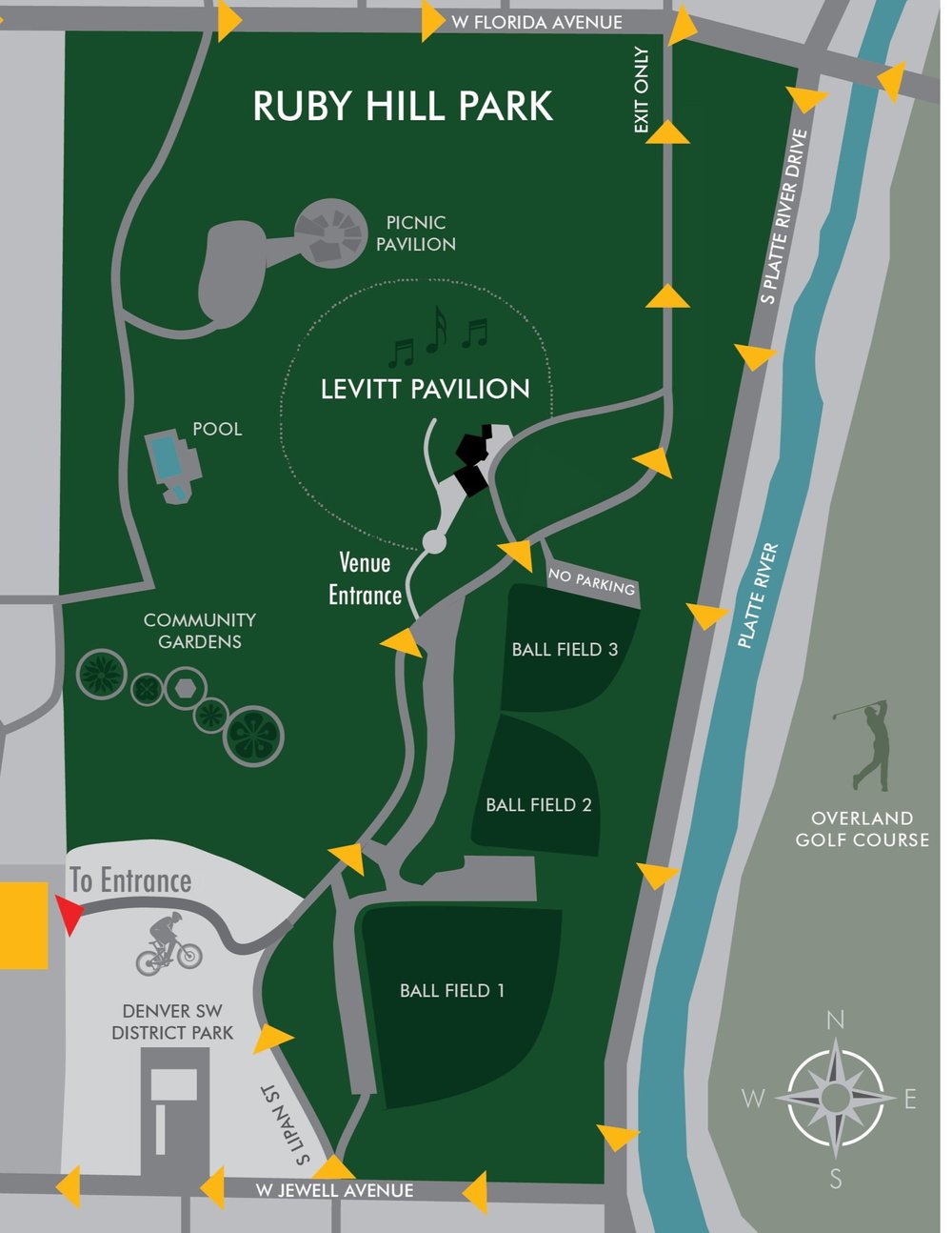 Parking at Levitt Pavilion — Levitt Pavilion Denver