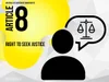 Universal Declaration of Human Rights: Article 8 — Woven Teaching
