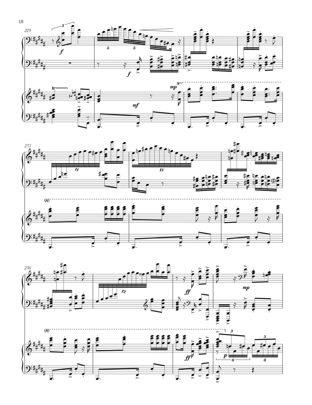Ragtime alla Turca (2 pianos) | Scores by Greg Anderson