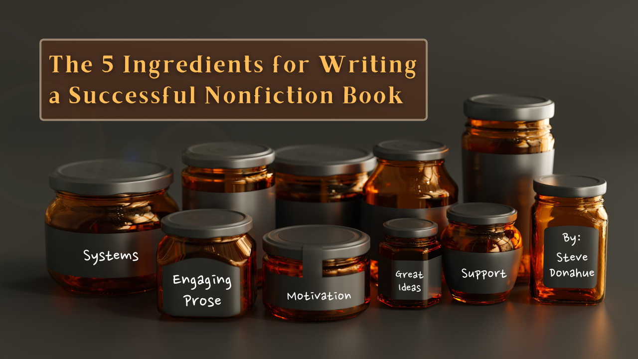 The 5 Ingredients for Writing a Successful Nonfiction Book | FriesenPress