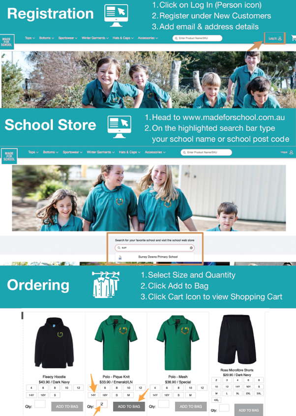 Uniforms — Port Elliot Primary School