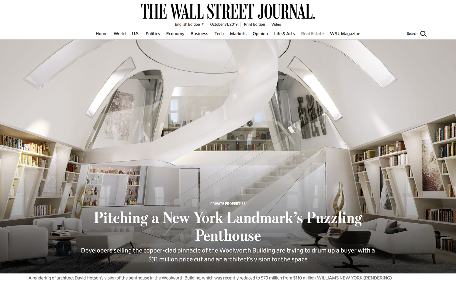 news / — DAVID HOTSON_ARCHITECT
