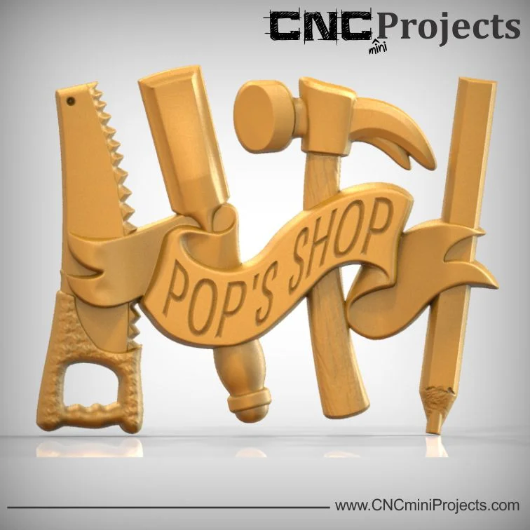 Pop's Tool Shop No.1 — Design and Make CNC Projects
