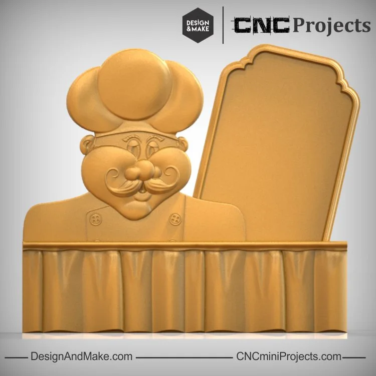 Chef's Kitchen No.2 — Design and Make CNC Projects