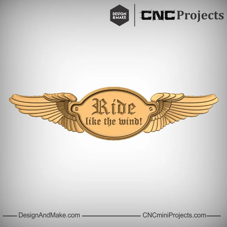 Let's Ride No.1 — Design and Make CNC Projects