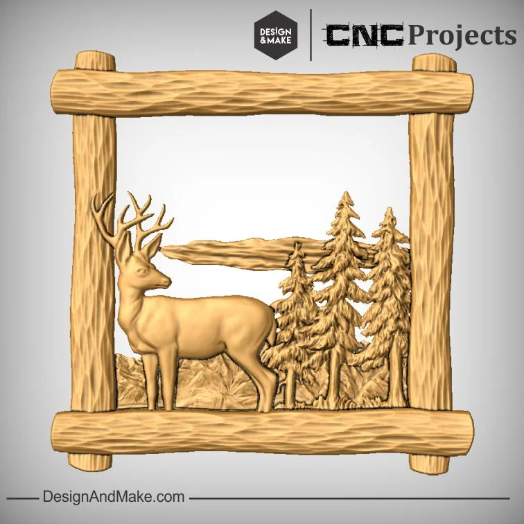 Wildlife Scenes Collection — Design and Make CNC Projects