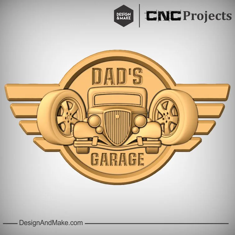 Dad's Garage No.2 — Design and Make CNC Projects
