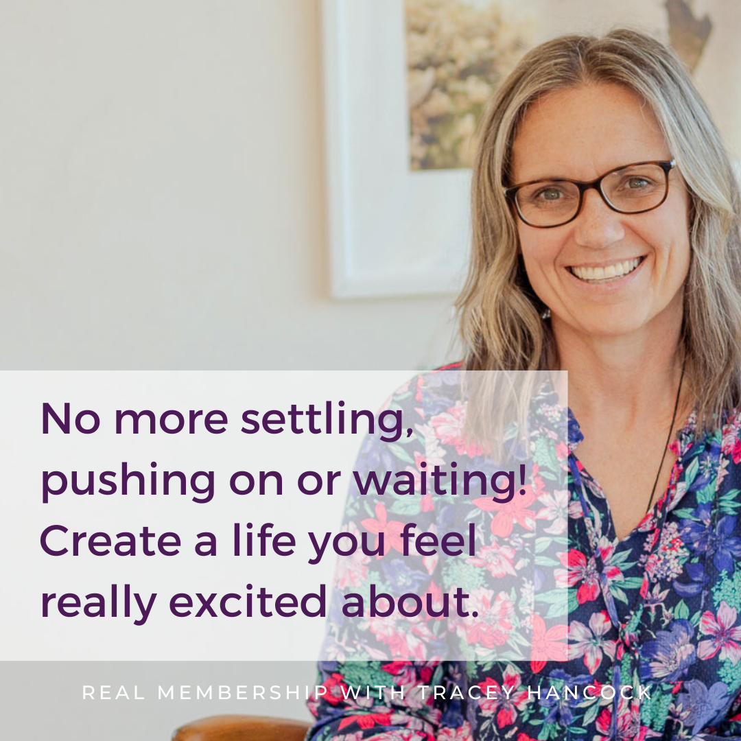 REAL - Really Excited About Life - with life coach — Tracey Hancock