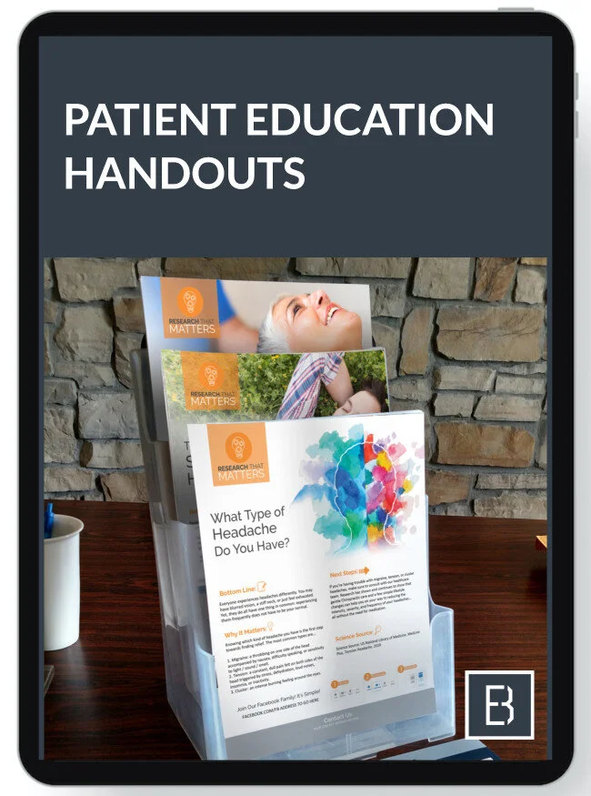 The Evidence Based Chiropractor- Chiropractic Marketing and Research ...