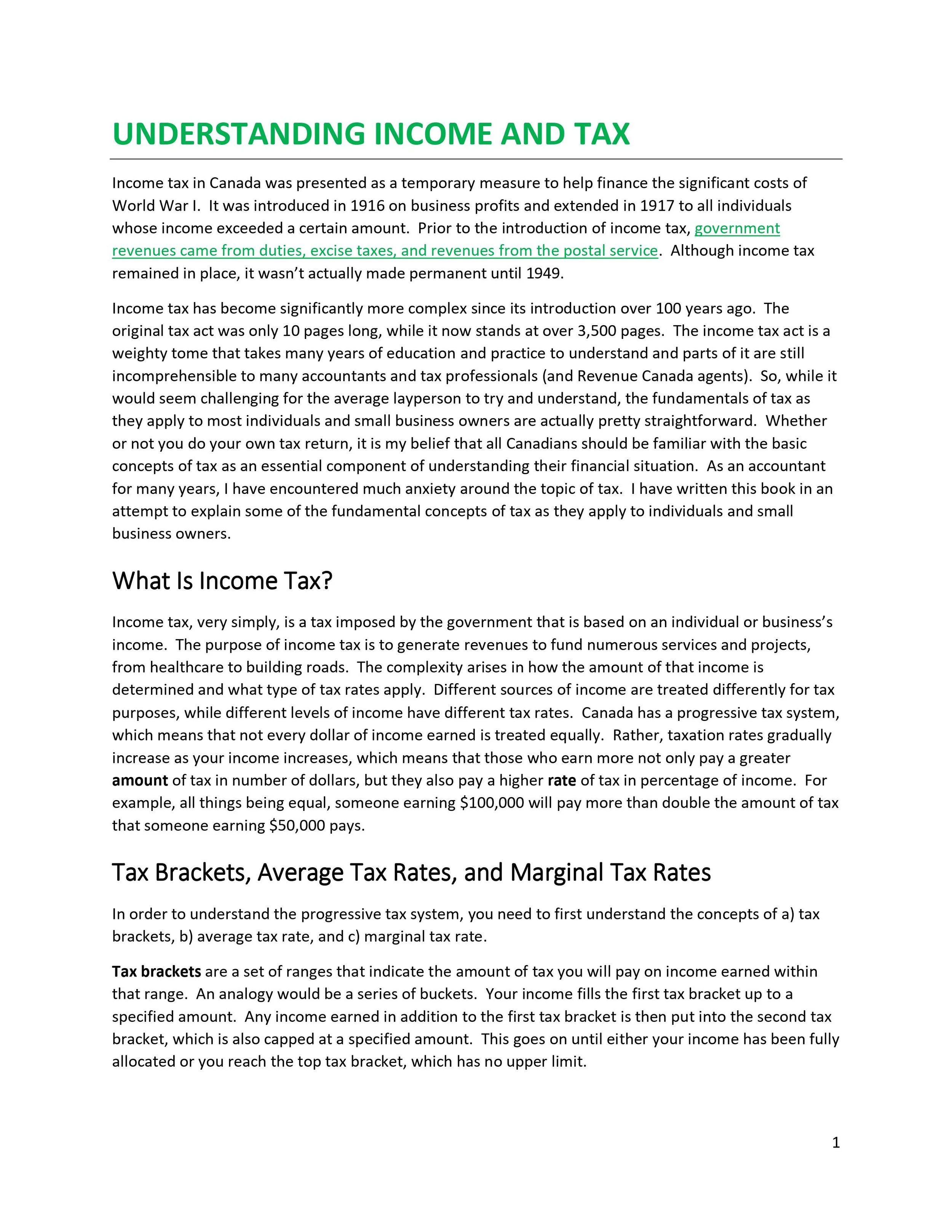 Small Business Tax Facts: A Straightforward Tax Guide For Canadian ...