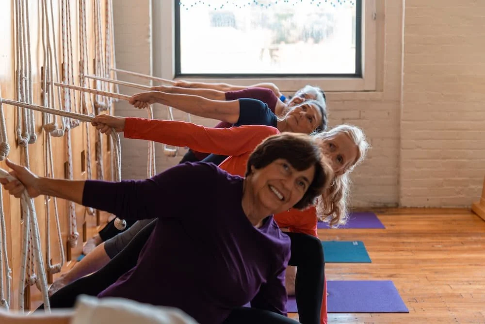 Rope Wall Yoga | Strength, Alignment & Support — Yoga Studio in ...