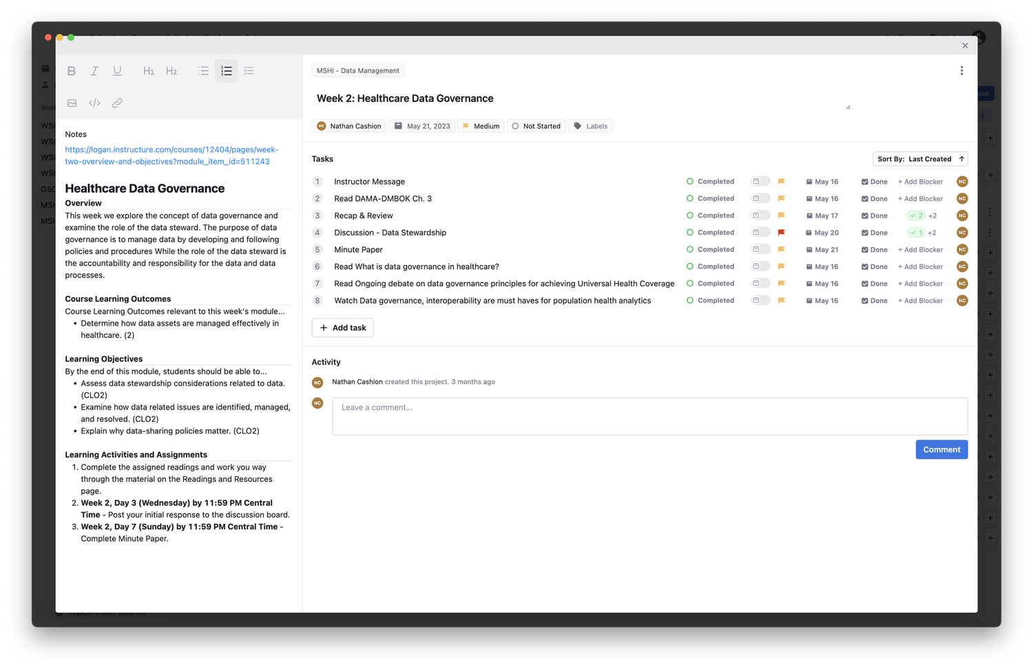 Motion App Review – Productivity App for Students — Nathan Cashion