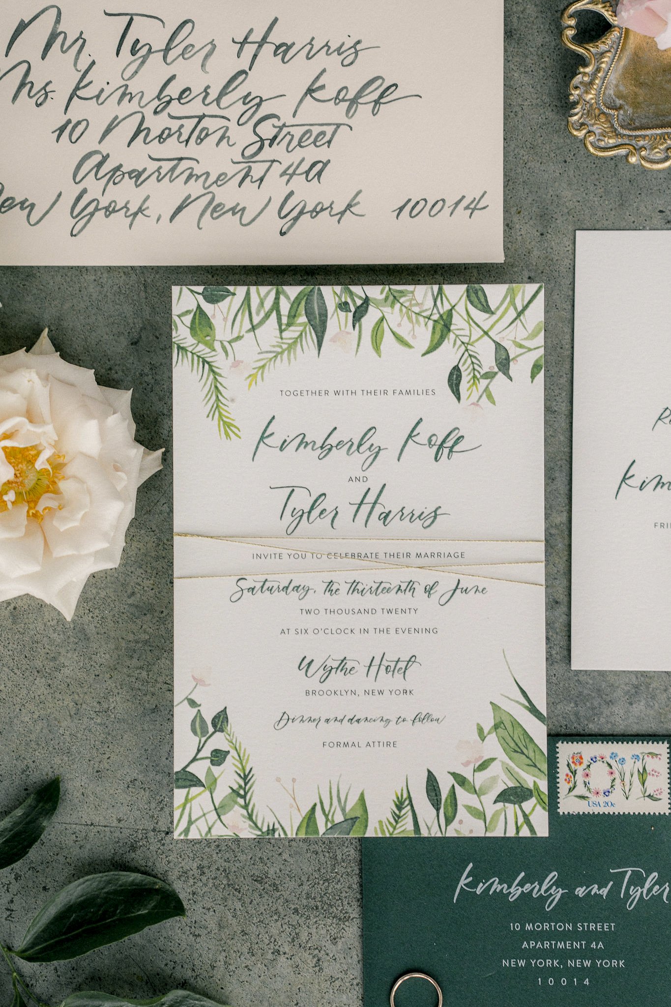 A Lovely Spring Wedding in Brooklyn — Fourteen-Forty: Custom Wedding ...