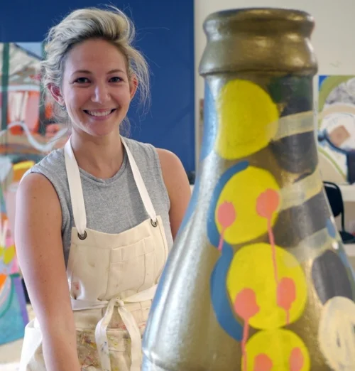 10 artists, 10 bottles...sally king benedict — HIDELL BROOKS GALLERY