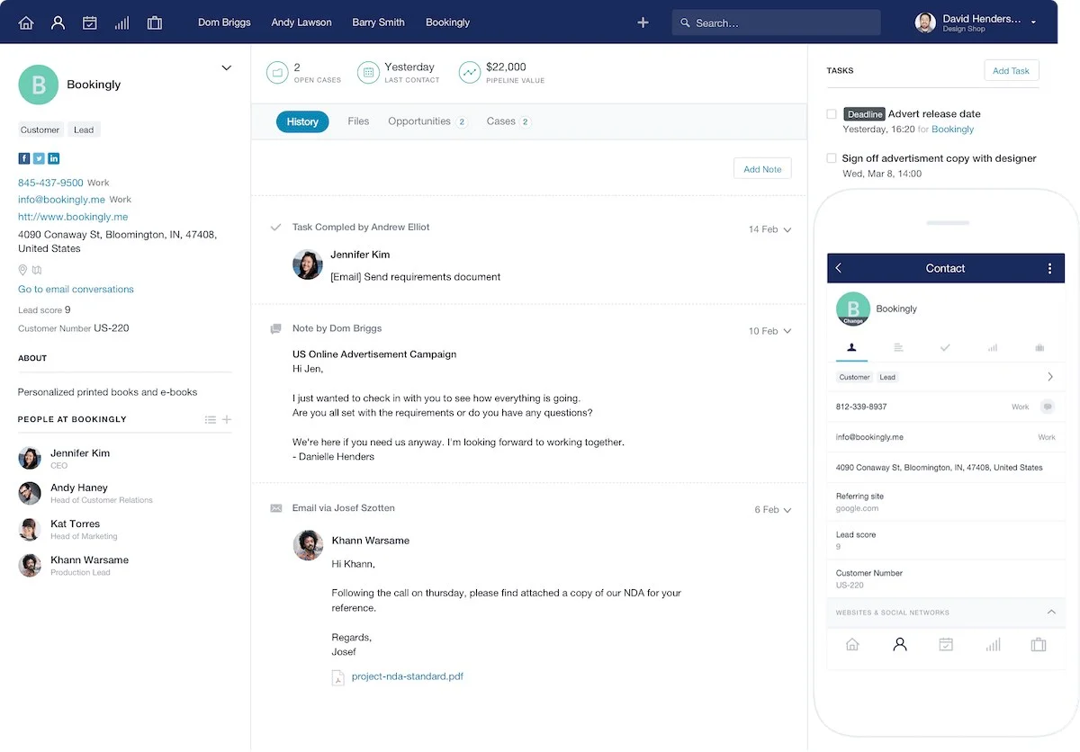Capsule CRM Review (2020) — Detailed Review of a CRM System for Small ...