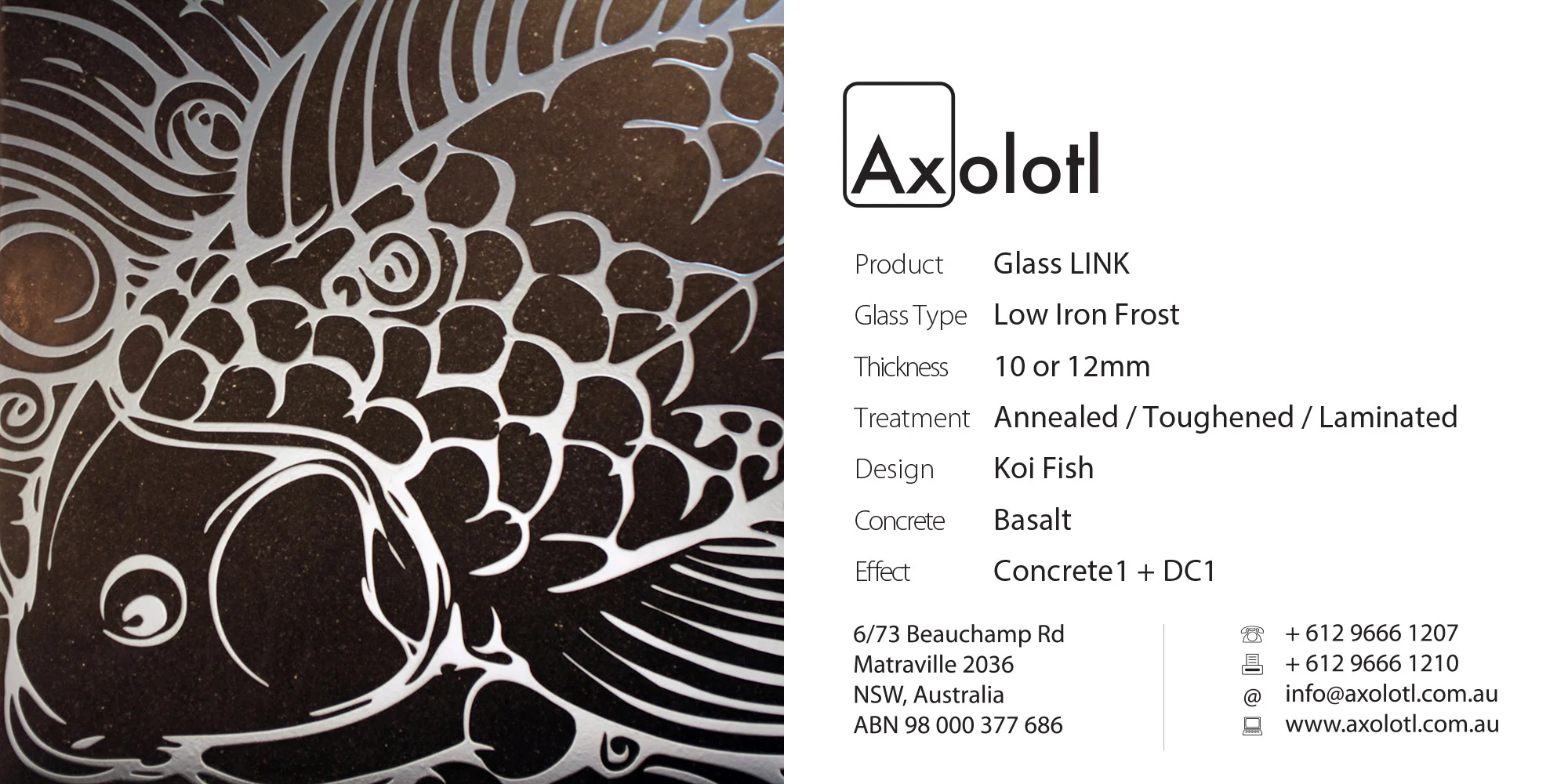 Glass — Axolotl