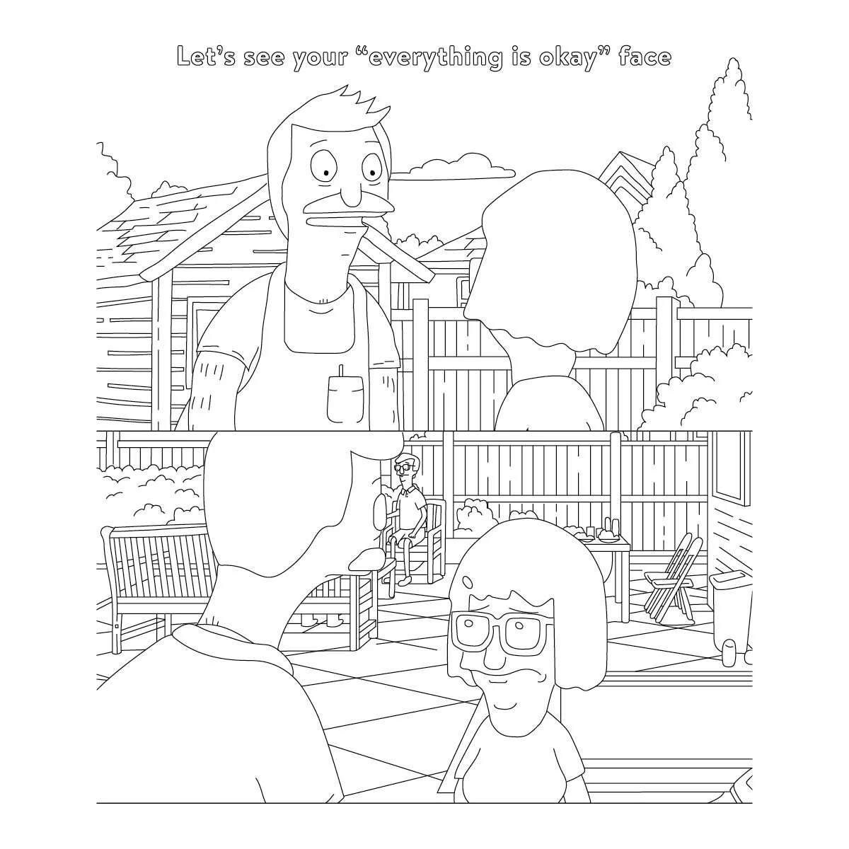 Coloring Book Everything Is Okay Face Made By Meryl coloring-book-everything-is-okay-face-made-by-meryl