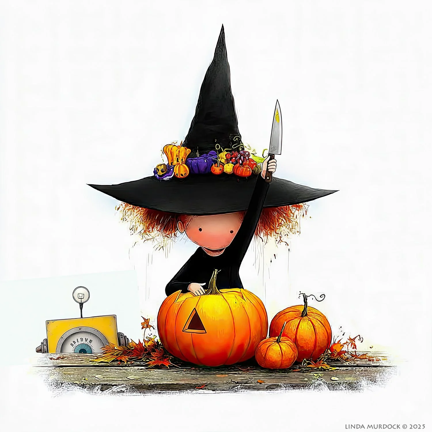 Matilda Celebrates Halloween — Linda Murdock Photography