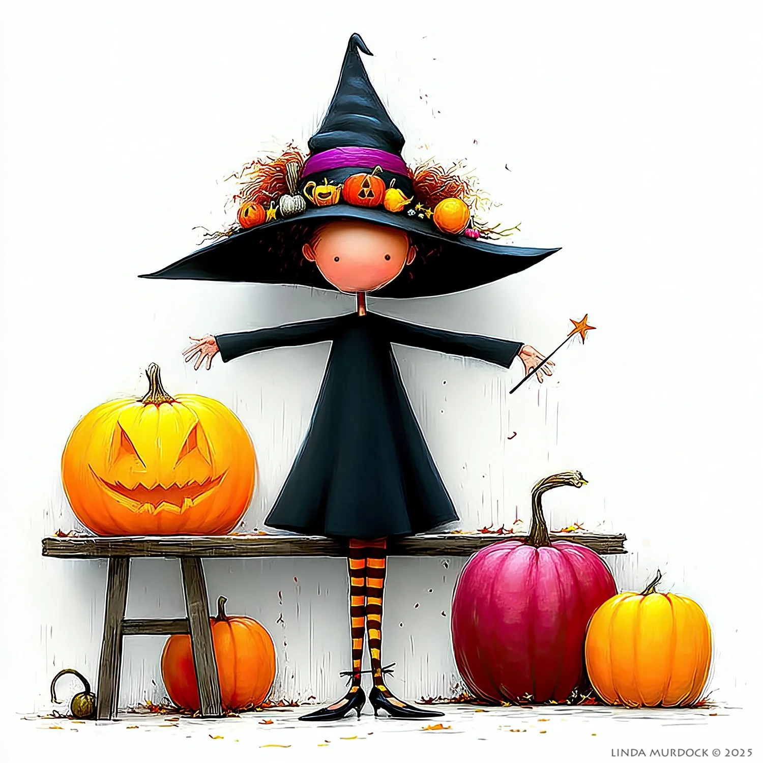 Matilda Celebrates Halloween — Linda Murdock Photography