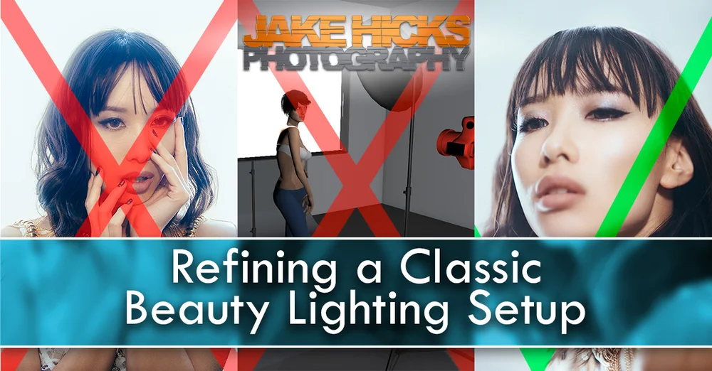 Refining a Classic Beauty Lighting Setup — Jake Hicks Photography